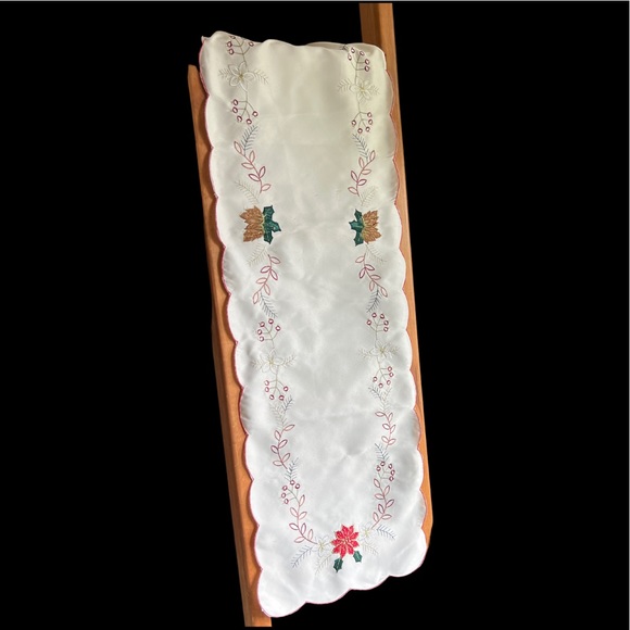 Vintage | Holiday | Vintage 52 Polyester Pinecone Poinsettia ...